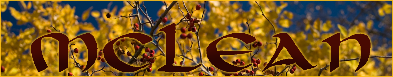 Heraldry: McLean | Closet Skeleton Genealogical Society